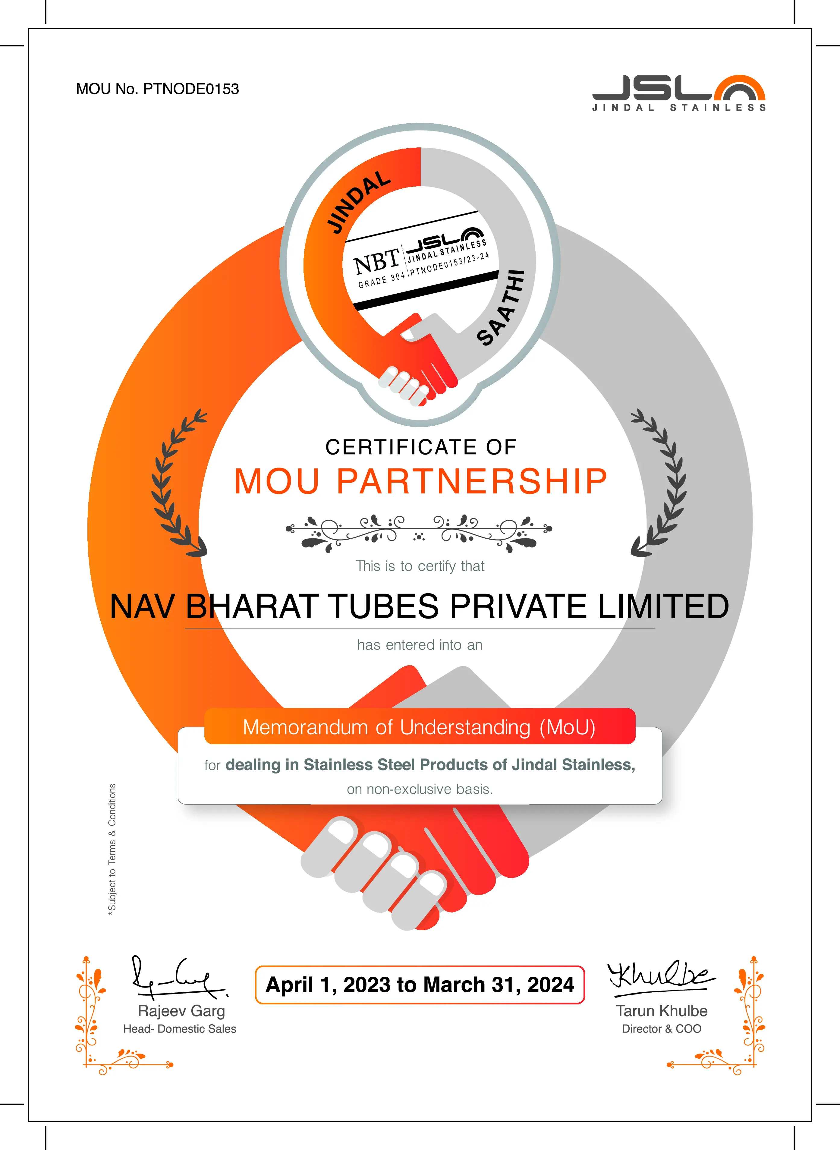 MoU Partners