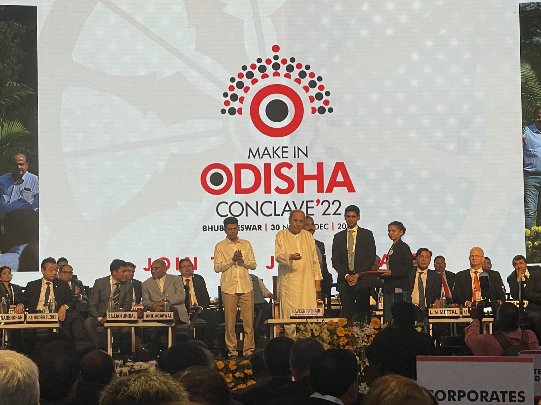 Hon'ble CM of Odisha & Jindal Stainless MD Lay Foundation Stone