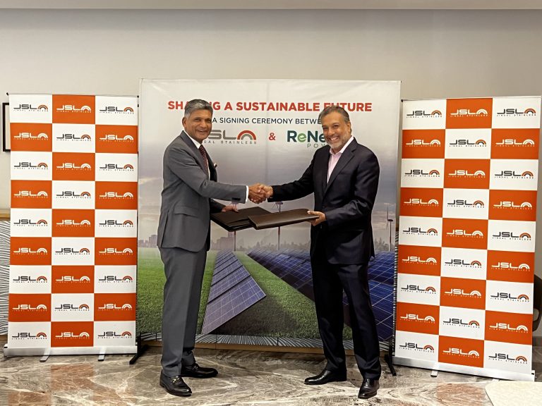 Jindal Stainless Partners with Renew Power for 300 MW Renewable Energy ...