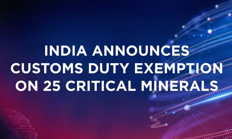 India announces customs duty exemption on 25 critical minerals | Jindal ...