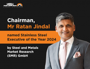 Jindal Stainless Chairman, Mr Ratan Jindal, conferred with the ...
